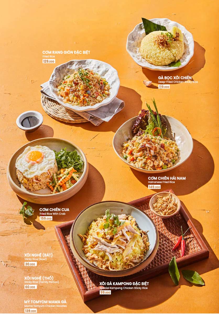 Kampong Trần Thái Tông | Menu và bảng giá | PasGo