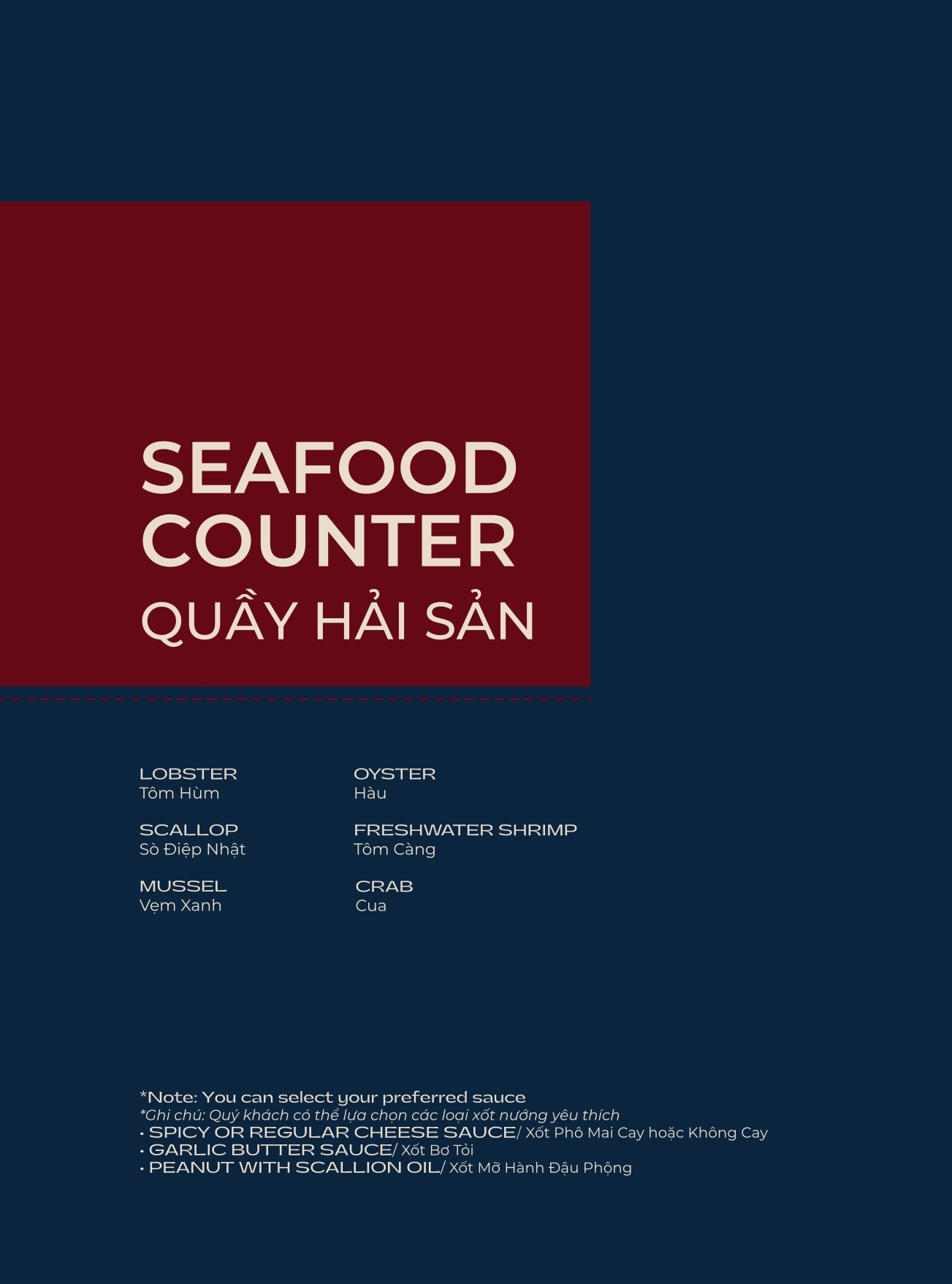 The LOG Gem Center | Bảng giá Buffet mới nhất