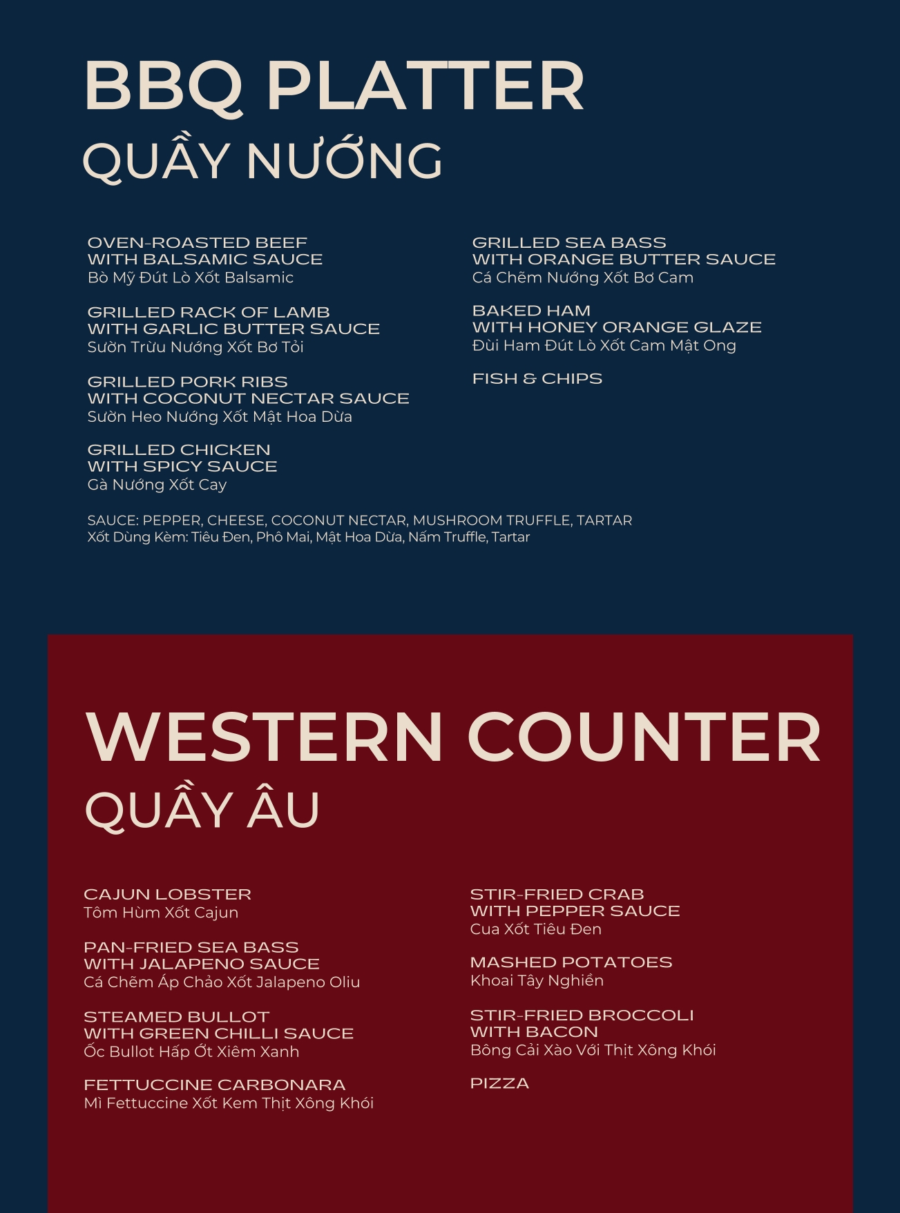 The LOG Gem Center | Bảng giá Buffet mới nhất