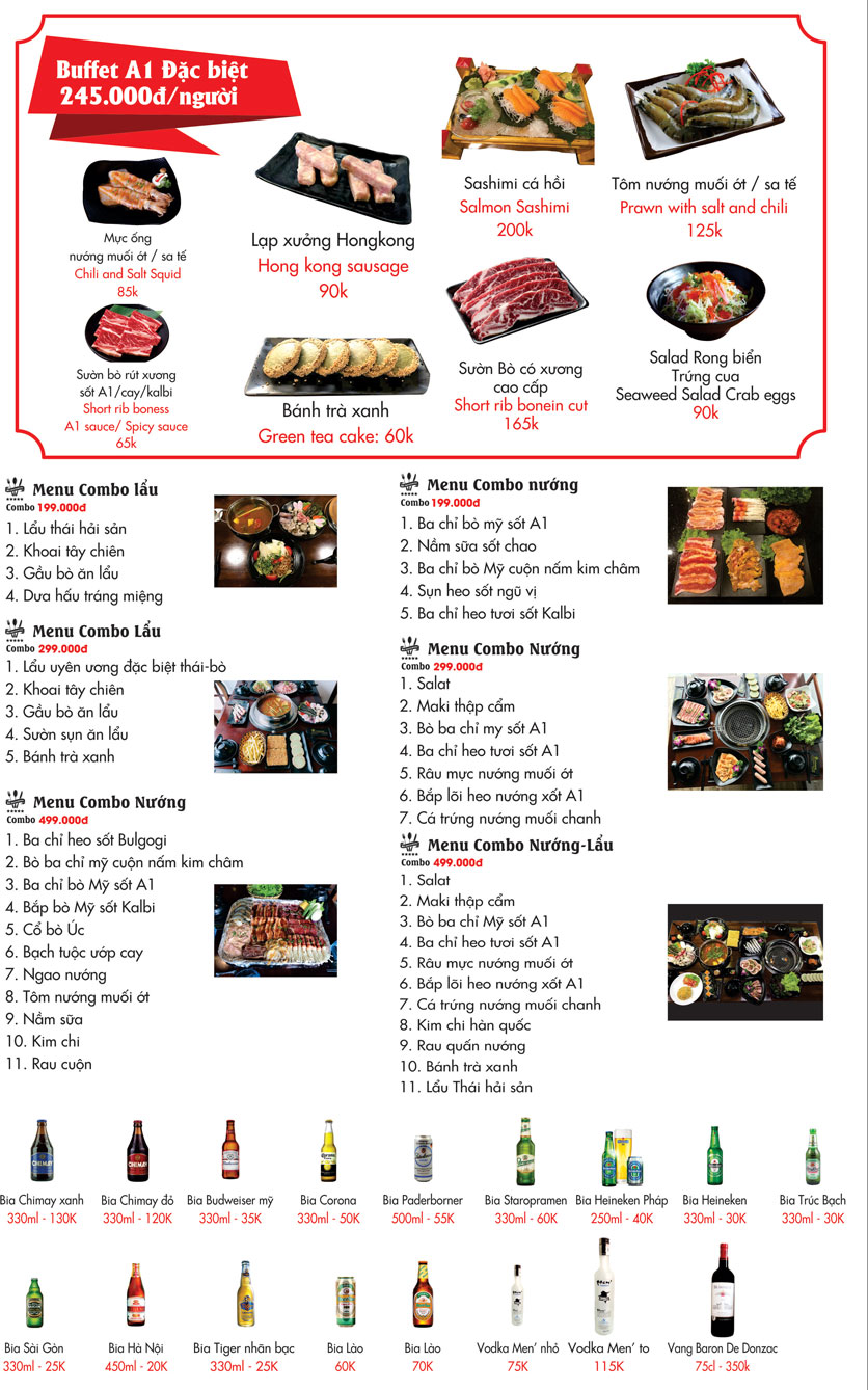 Nhà hàng A1 Restaurant Kim Đồng – Ẩm thực Hàn Quốc