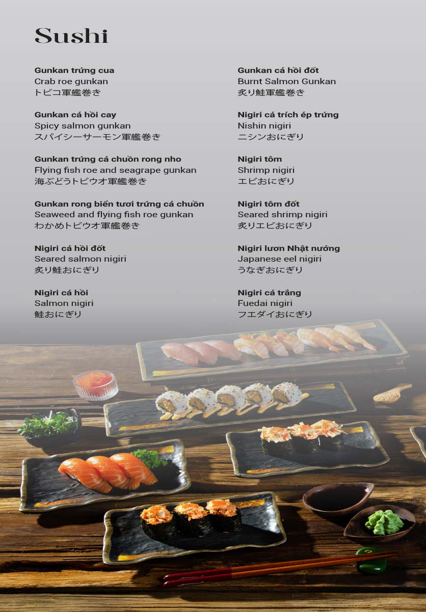 Saju Sushi & BBQ Hoàng Quốc Việt| Buffet Nhật Bản độc đáo - PasGo