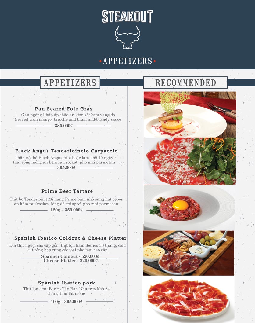 Nhà hàng Steakout - Trần Hưng Đạo - Beefsteak chuẩn vị châu Âu