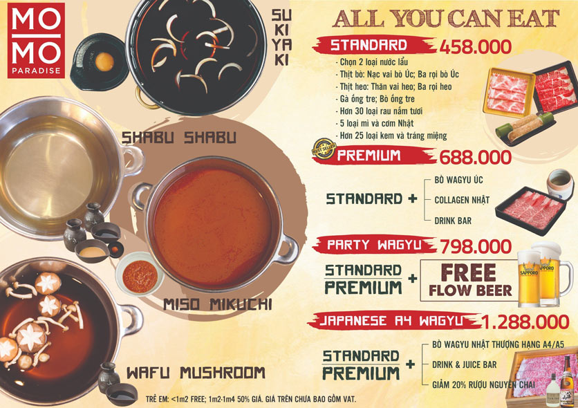 Mo Mo Paradise - Nguyễn Thị Minh Khai | Thiên đường Lẩu Nhật Bản