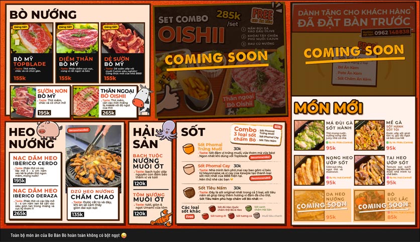 ĐẶT BÀN NGAY - Bơ Bán Bò Lý Tự Trọng | Menu & Ưu đãi mới nhất