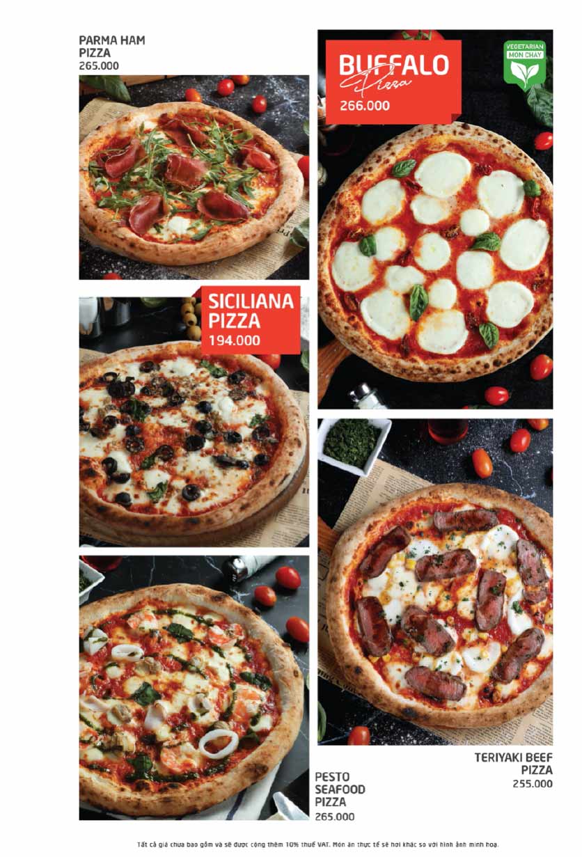 Basta Hiro Estella Place | Menu mới nhất