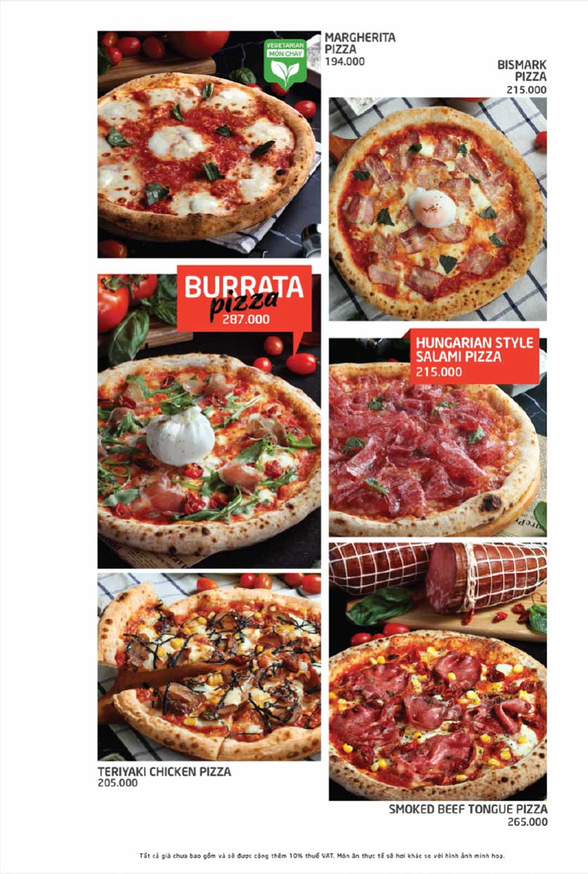 Basta Hiro Estella Place | Menu mới nhất