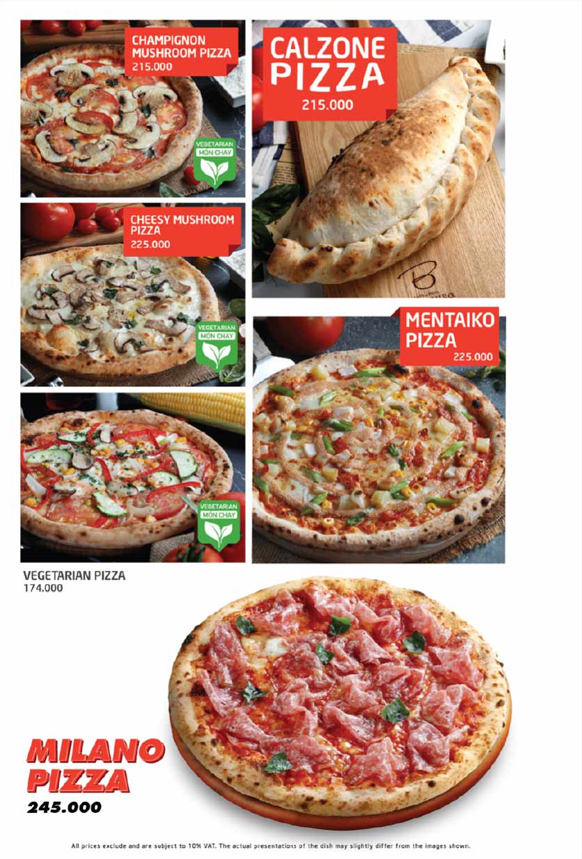 Basta Hiro Estella Place | Menu mới nhất