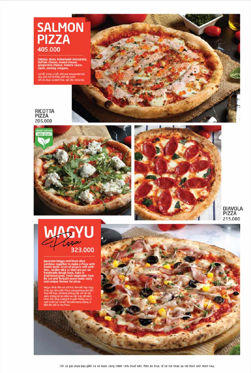 Basta Hiro Estella Place | Menu mới nhất