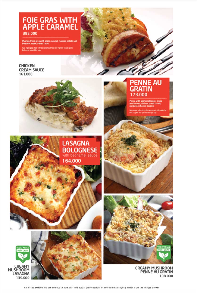 Basta Hiro Estella Place | Menu mới nhất