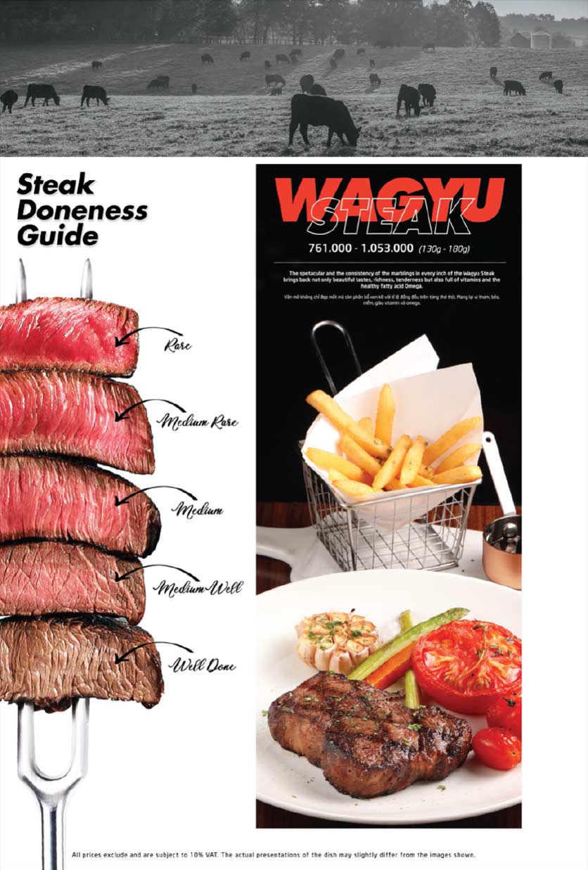 Basta Hiro Estella Place | Menu mới nhất