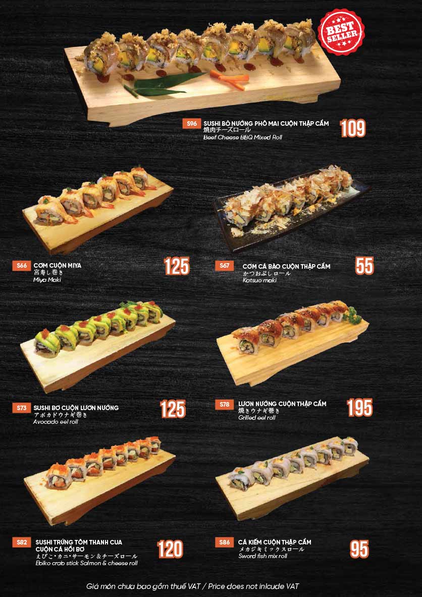 Miya Sushi & BBQ Nguyễn Trãi – Ẩm thực Nhật Bản