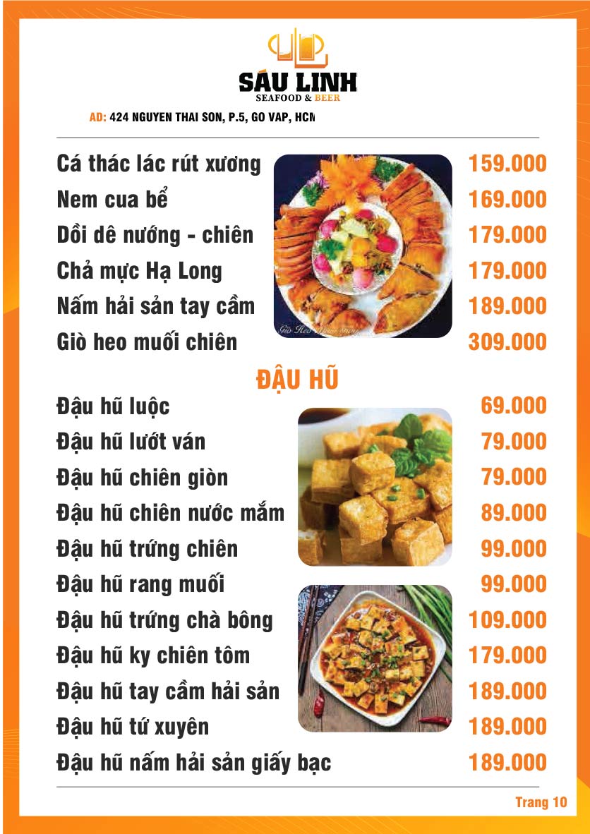 Nhà hàng Sáu Linh Gò Vấp - Thực đơn và ưu đãi mới nhất | PasGo