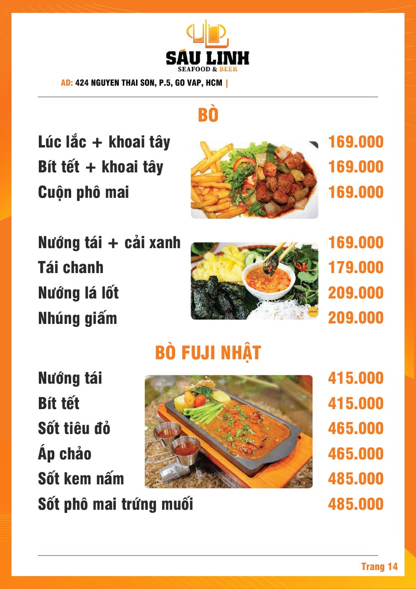 Nhà hàng Sáu Linh Gò Vấp - Thực đơn và ưu đãi mới nhất | PasGo