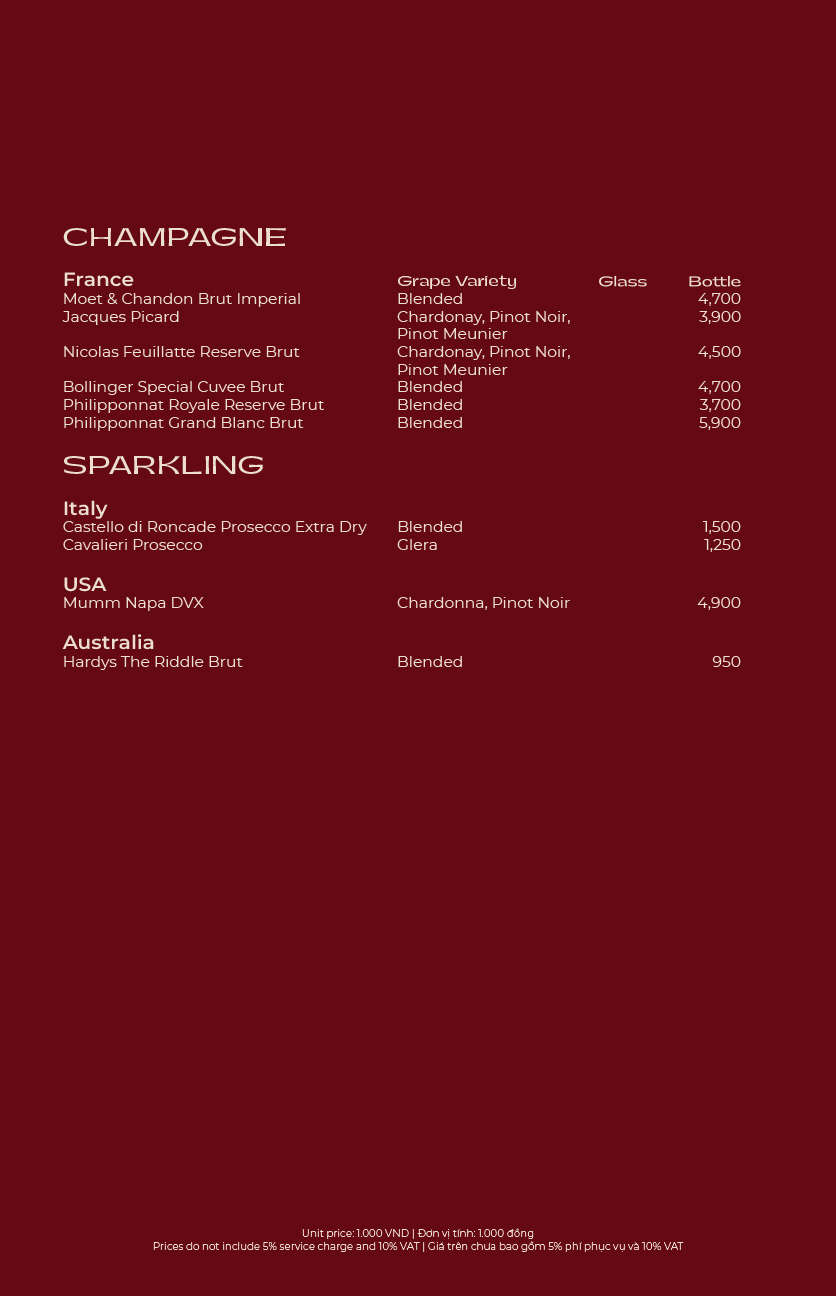 The LOG Gem Center | Bảng giá Buffet mới nhất