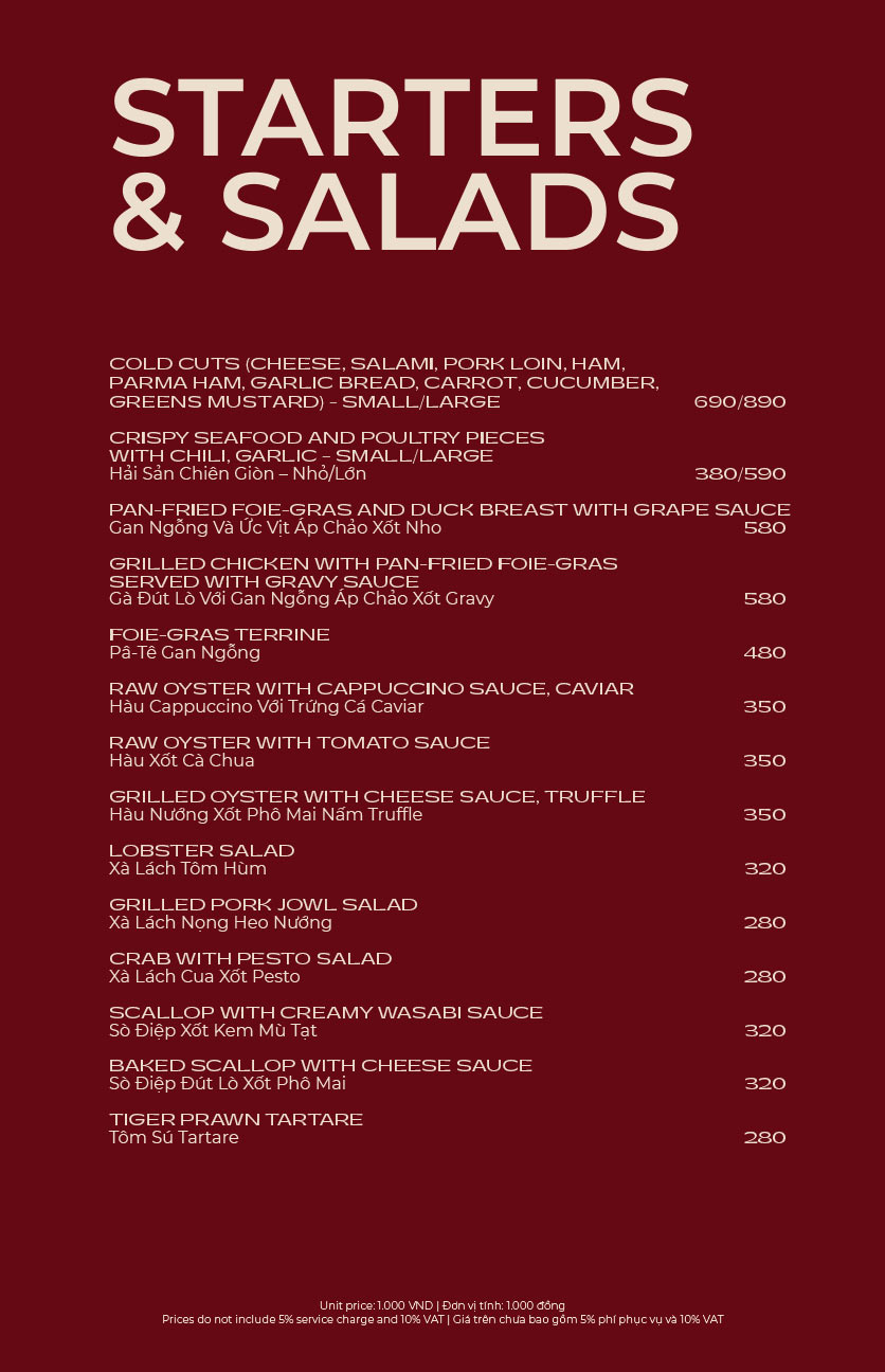 The LOG Gem Center | Bảng giá Buffet mới nhất