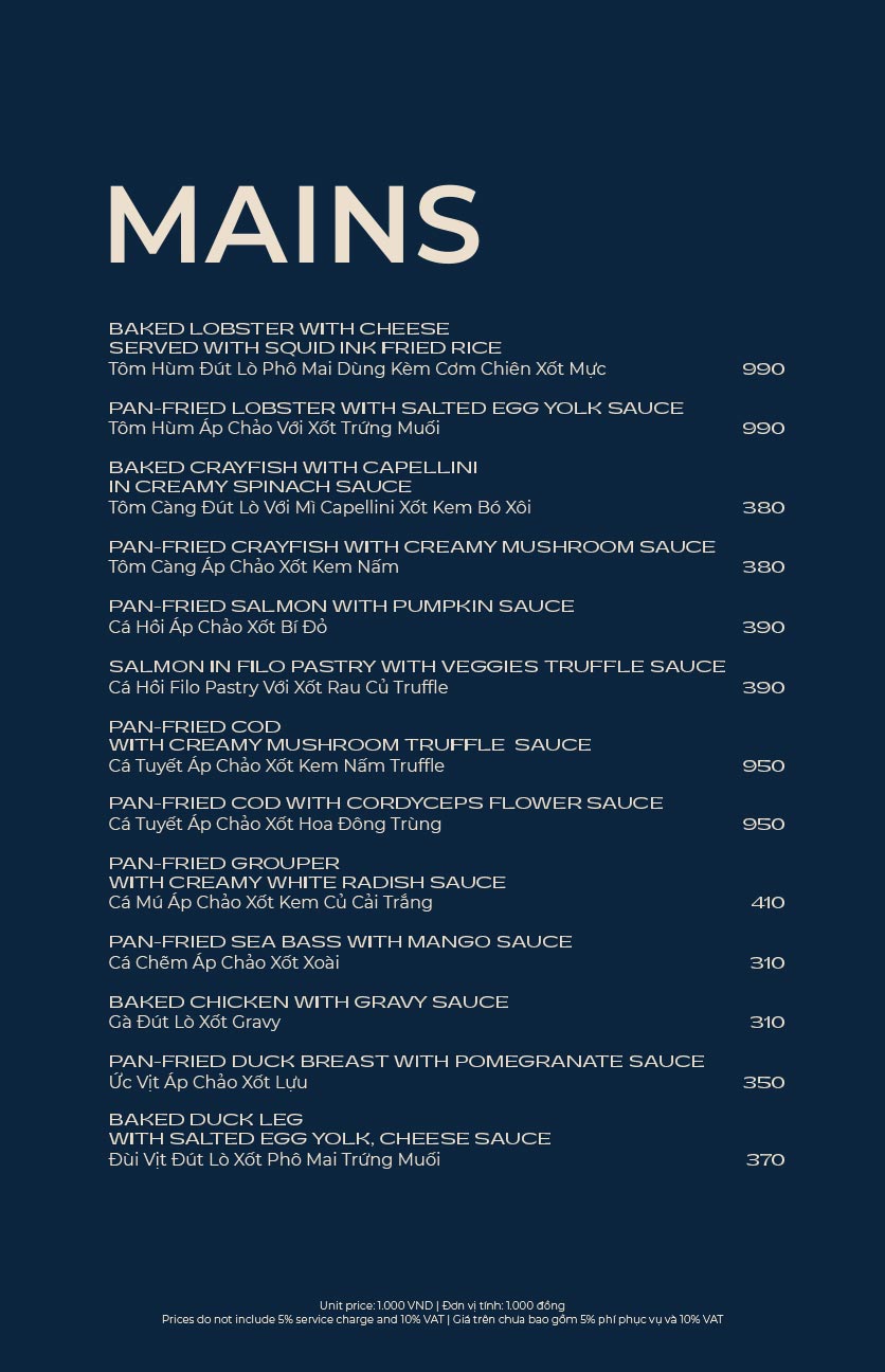 The LOG Gem Center | Bảng giá Buffet mới nhất