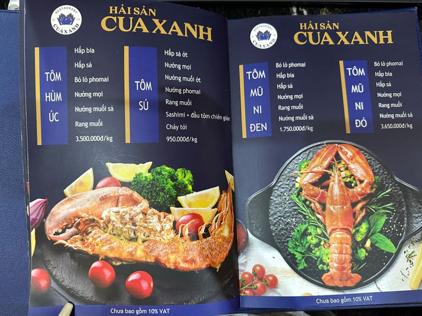 Hải Sản Thú Rừng Cua Xanh - Nguyễn Chánh | Chuyên Hải Sản Tươi Sống - PasGo