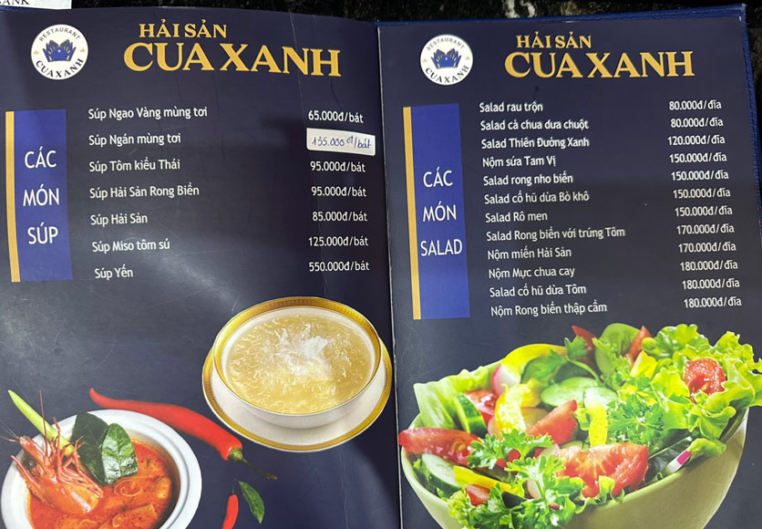 Hải Sản Thú Rừng Cua Xanh - Nguyễn Chánh | Chuyên Hải Sản Tươi Sống - PasGo