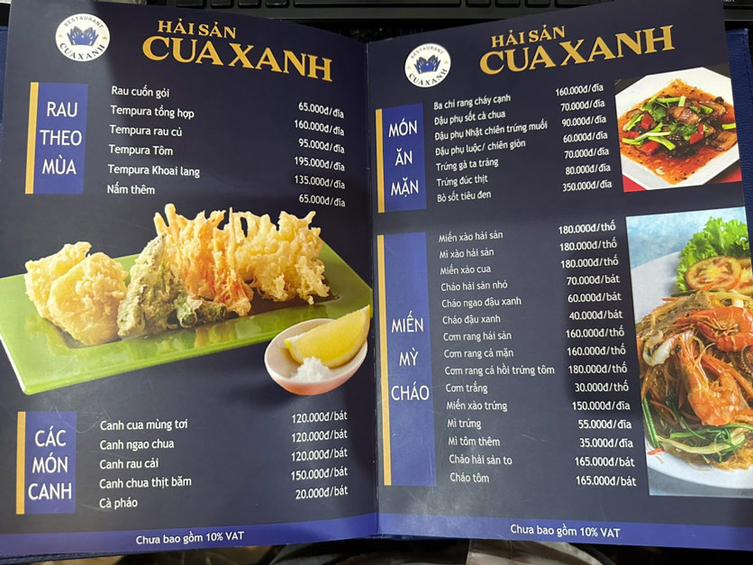 Hải Sản Thú Rừng Cua Xanh - Nguyễn Chánh | Chuyên Hải Sản Tươi Sống - PasGo