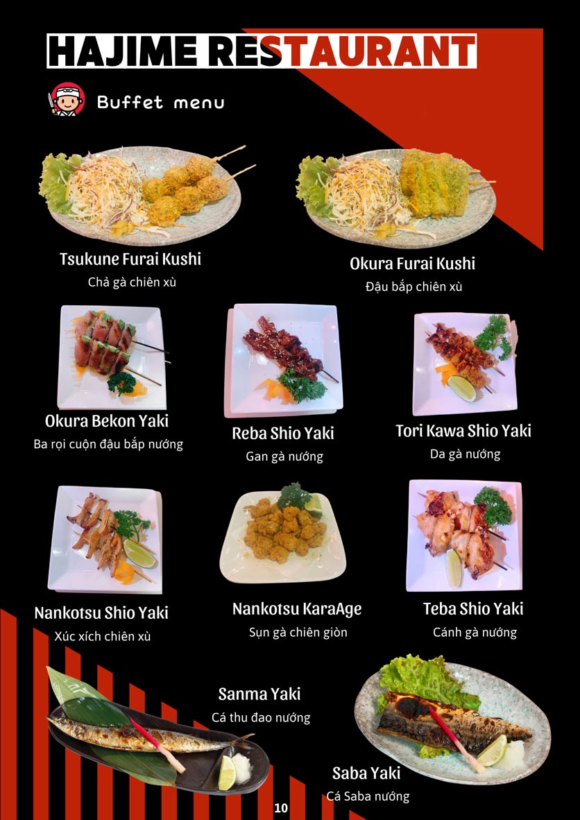 Hajime Japanese Restaurant Vành Đai Trong | Ưu đãi khi đặt bàn PasGo