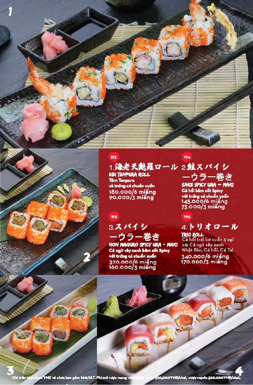 Kisu Sushi - Trần Quốc Toản | Ẩm thực Nhật Bản cao cấp