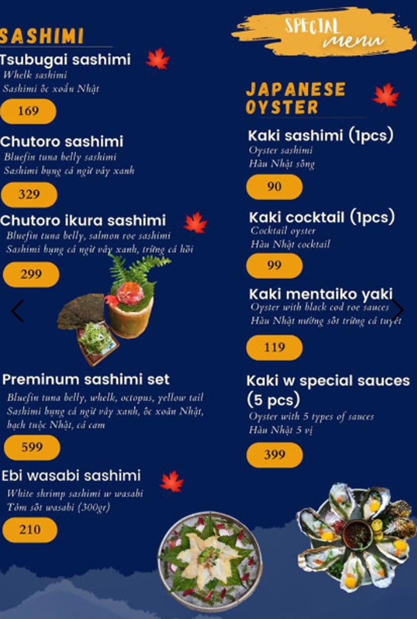 Momiji Japanese Dining Lê Văn Miến | XEM NGAY ƯU ĐÃI MỚI PasGo