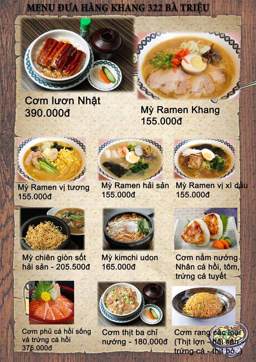 Nhà hàng Nhật Bản Khang Bà Triệu | XEM NGAY ƯU ĐÃI MỚI PasGo