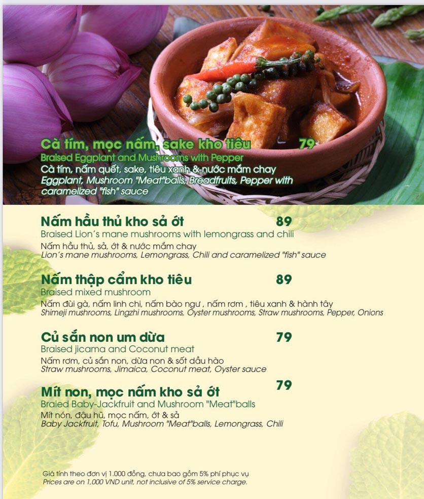 Sanité Nhà hàng chay Trương Quốc Dung | Ưu đãi mới nhất