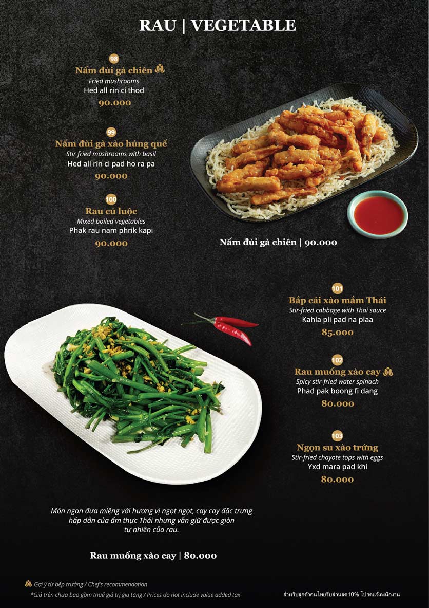 Nhà hàng Thai Opera - Tràng Tiền | Ẩm thực Thái Lan - PasGo