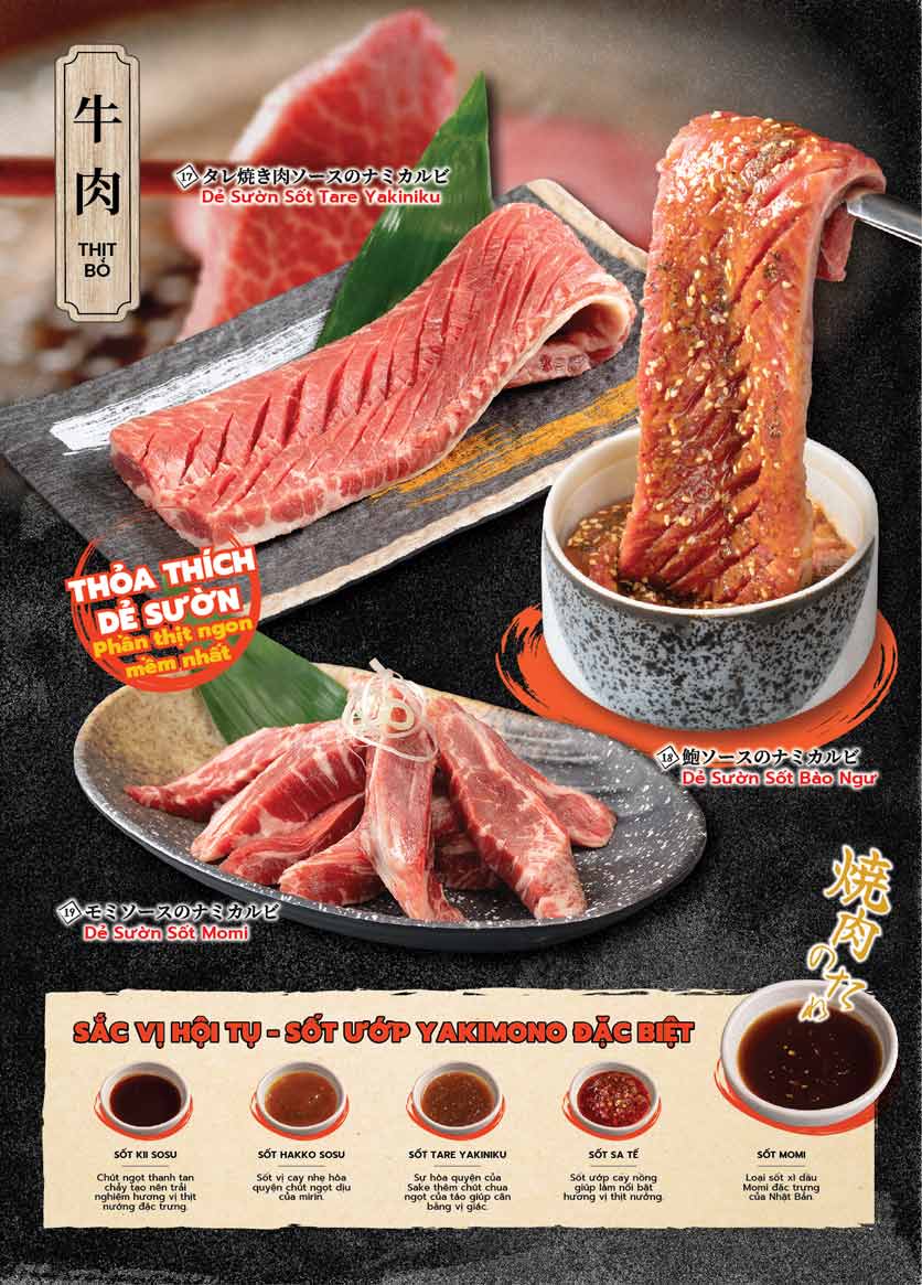 Yakimono Lê Trọng Tấn - Menu và Ưu đãi mới nhất | PasGo