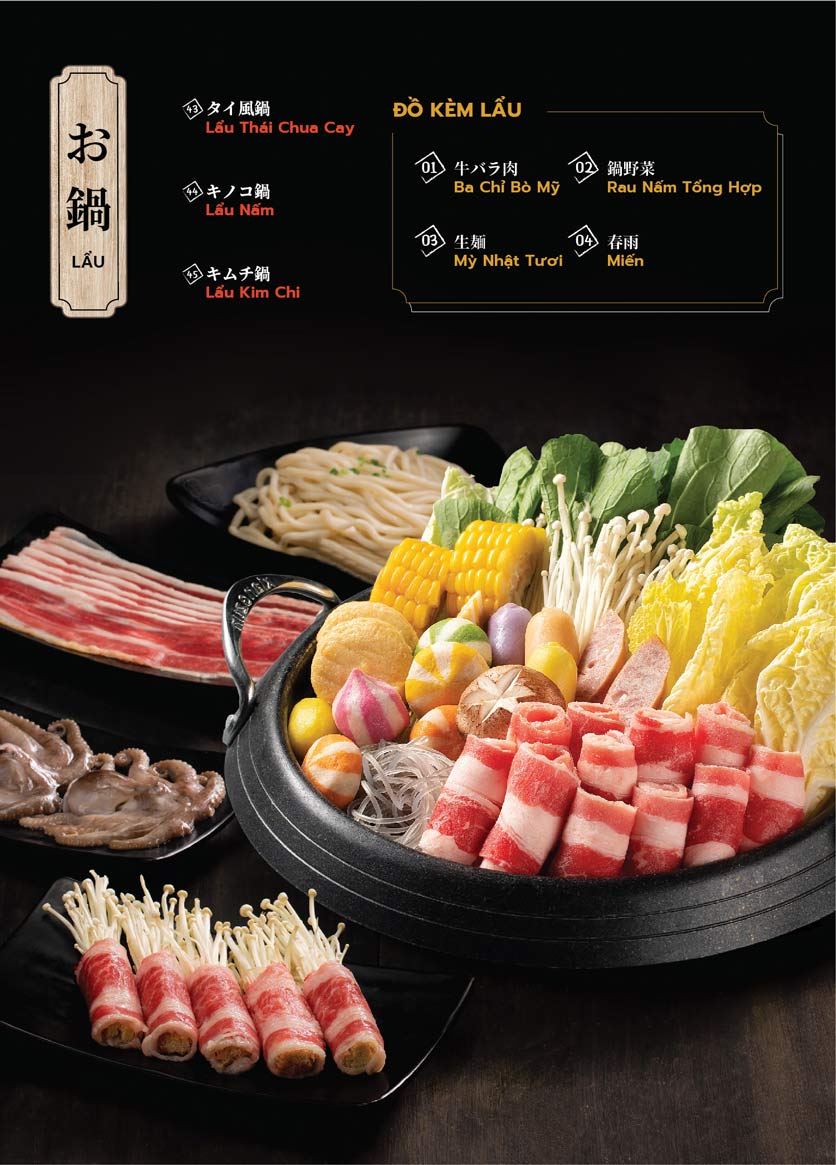 Yakimono Lê Trọng Tấn - Menu và Ưu đãi mới nhất | PasGo