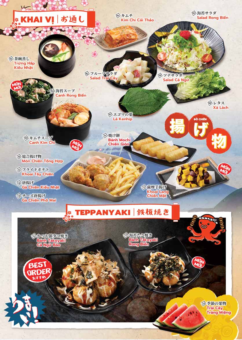 Yakimono Aeon Bình Tân - Buffet nướng lẩu Nhật Bản | Ưu đãi đặt bàn PasGo