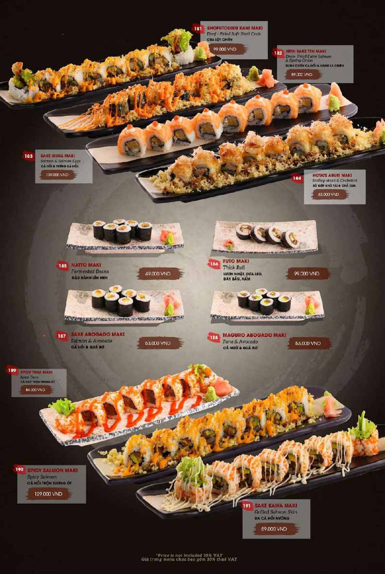 Sushibar The Loop IPH Xuân Thủy | XEM NGAY Ưu Đãi mới PasGo