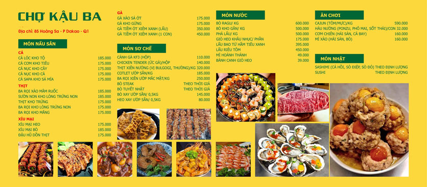 Kậu Ba Quán Hoàng Sa | XEM NGAY ƯU ĐÃI MỚI PasGo