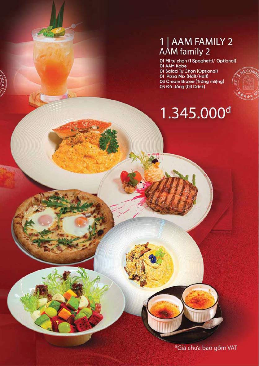 AAM Bistro Khâm Thiên | Menu & Ưu đãi | Đặt bàn PasGo