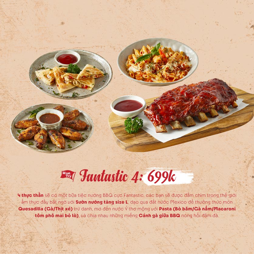 Sườn Mười Nguyễn Văn Lộc - Sườn nướng BBQ | Bảng giá và ưu đãi