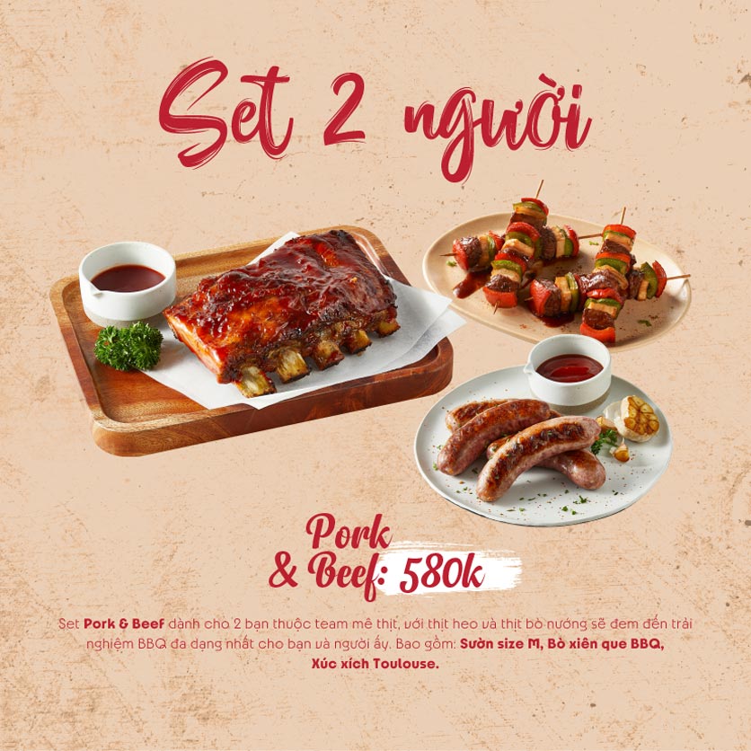 Sườn Mười Vũ Phạm Hàm - Sườn nướng BBQ | Xem menu và ưu đãi PasGo