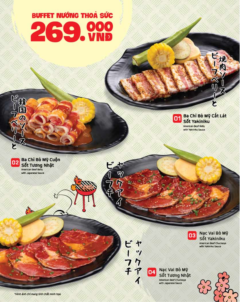 Nhà hàng Aka House – Vincom Liễu Giai | Vị ngon món nướng Nhật!