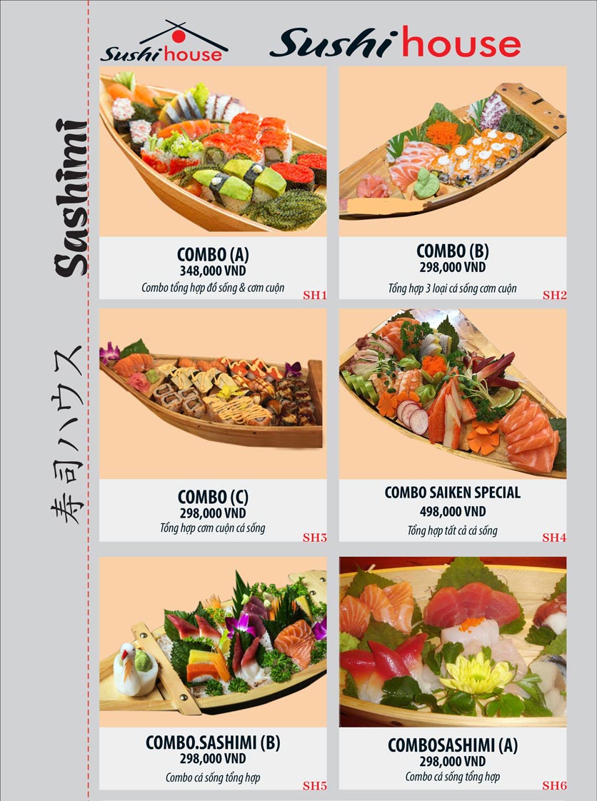 Sushi House – Trương Quốc Dung| Chuyên món Nhật!