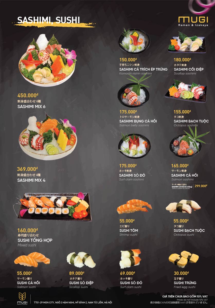 Mugi Ramen & Izakaya Hàm Nghi | XEM NGAY ƯU ĐÃI MỚI PasGo