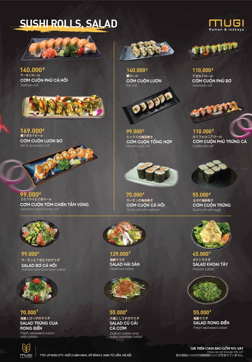 Mugi Ramen & Izakaya Hàm Nghi | XEM NGAY ƯU ĐÃI MỚI PasGo