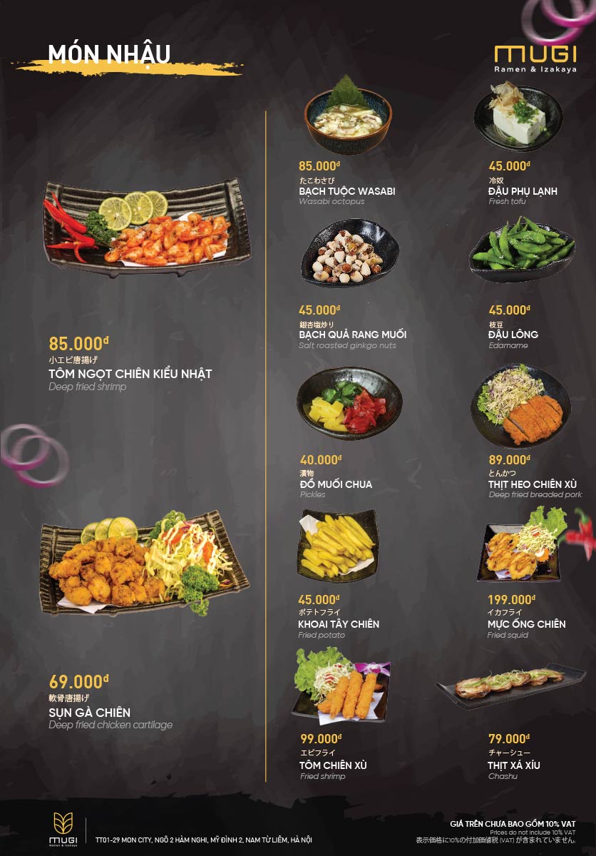 Mugi Ramen & Izakaya Hàm Nghi | XEM NGAY ƯU ĐÃI MỚI PasGo