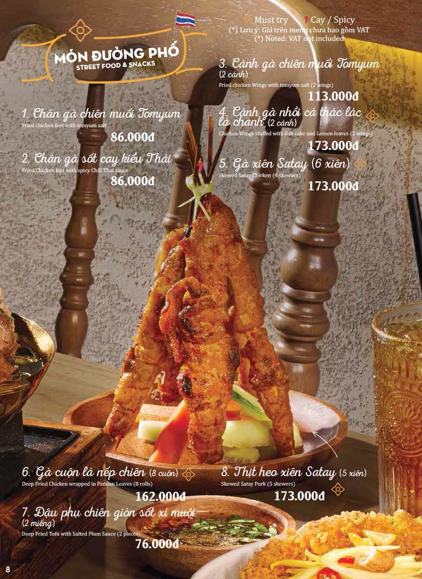 Chill Thái Hồng Hà - Buffet Lẩu Thái | Menu và ưu đãi mới nhất | Đặt bàn Pa