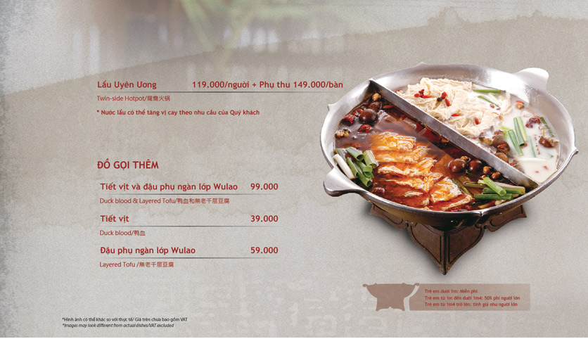 Nhà hàng Wulao Vincom Bà Triệu | Mỹ vị Lẩu Đài Loan