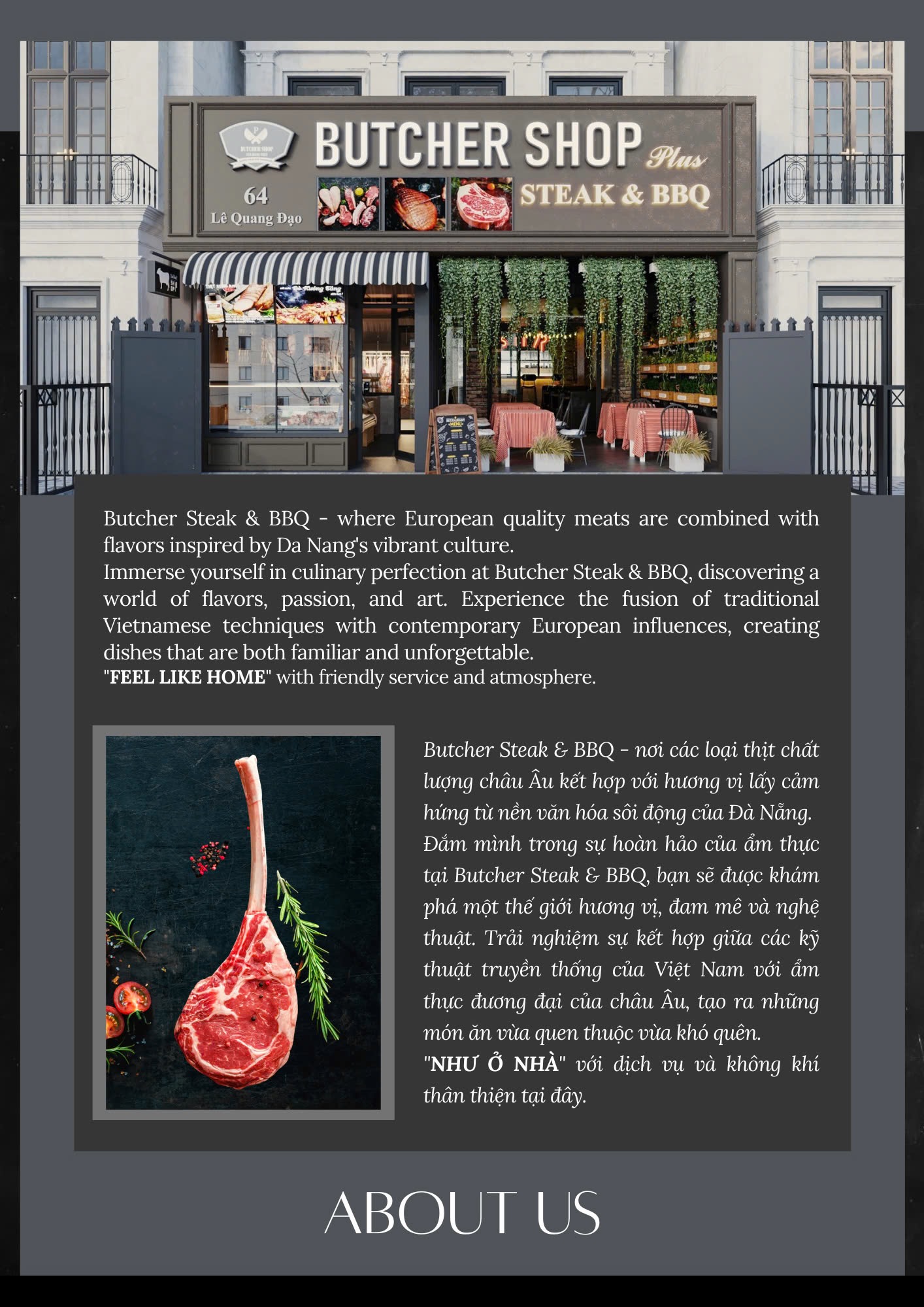 Butcher Steak & BBQ - Lê Quang Đạo