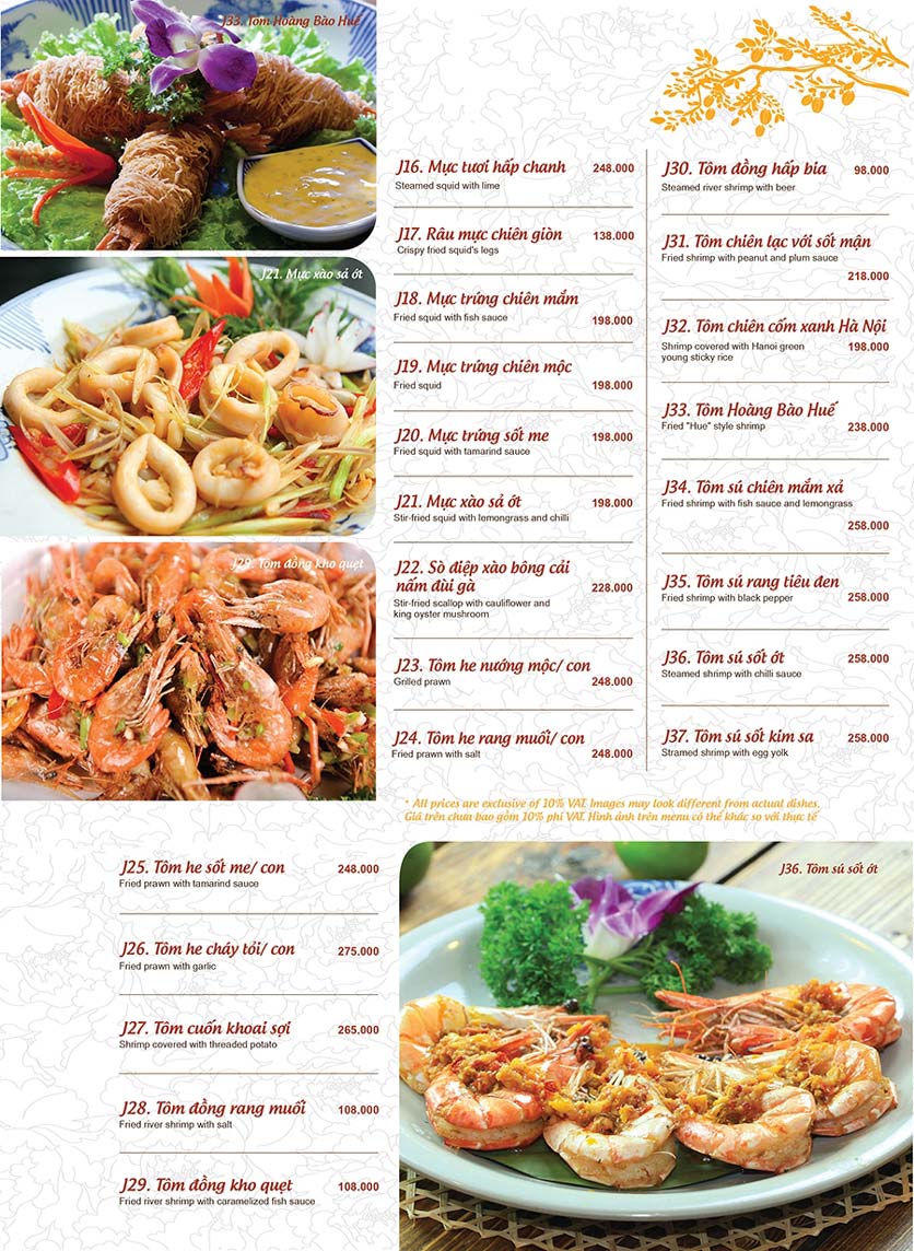 Nhà hàng Ao Ta Huỳnh Thúc Kháng – Chuyên món Việt