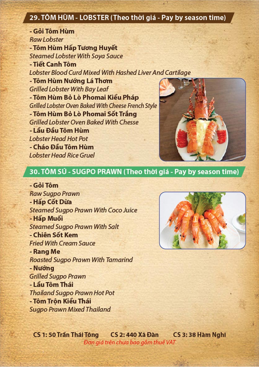 Nhà hàng Ba Ba Sơn Đông - Nguyễn Tuân | Chuyên ba ba & cá sông