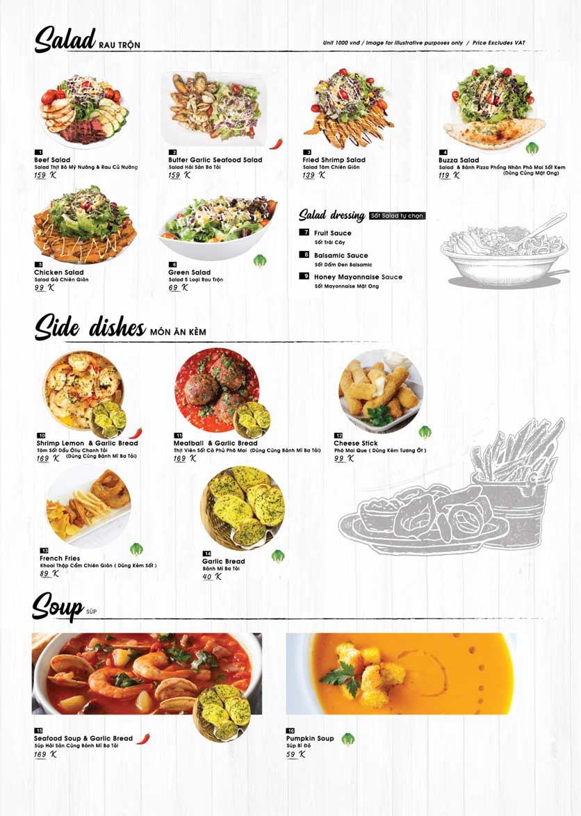 Nhà hàng Buzza - Pizza Nowzone| Pizza phong cách Ý ngon nổi tiếng - Pa