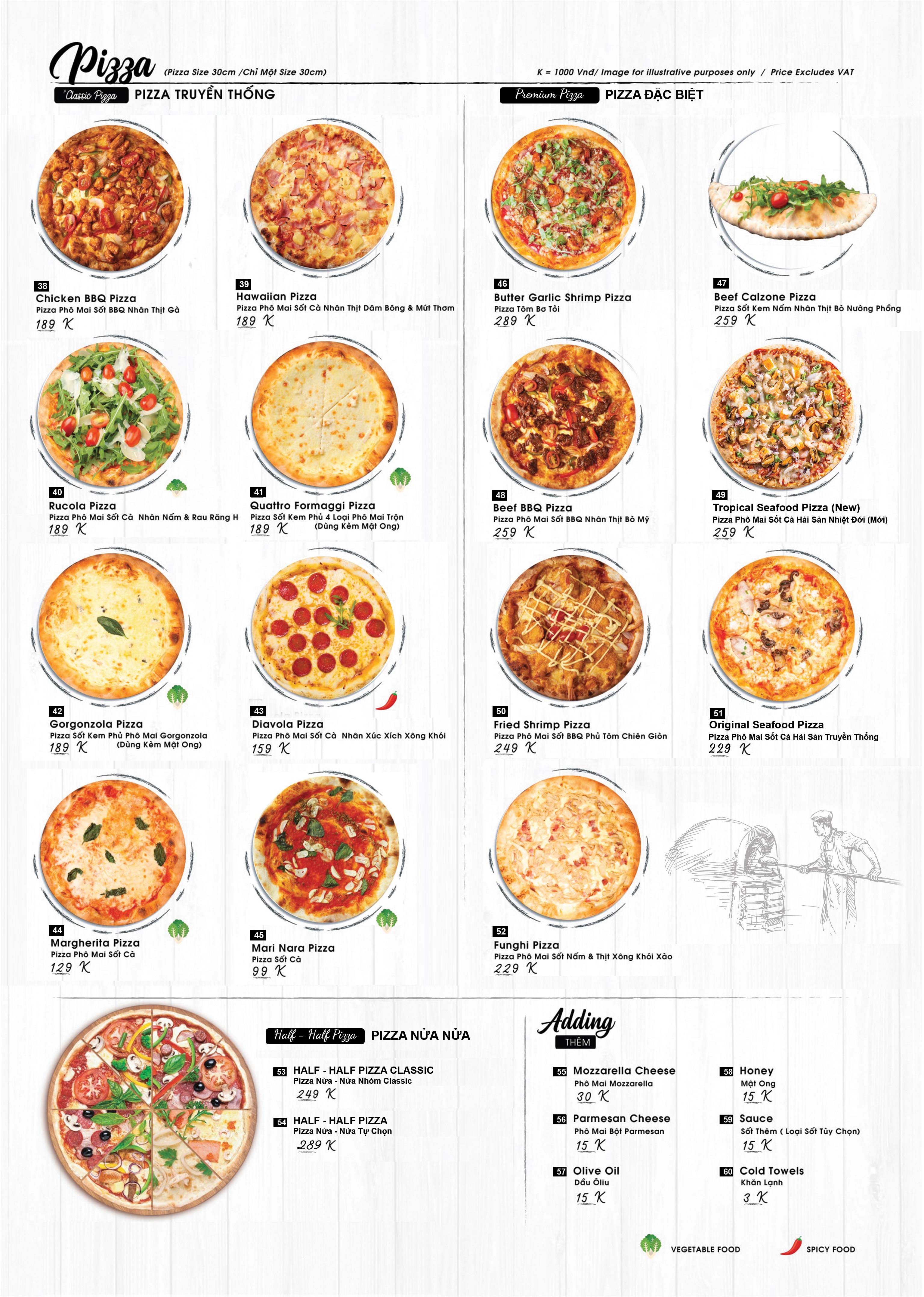 Nhà hàng Buzza - Pizza Nowzone| Pizza phong cách Ý ngon nổi tiếng - Pa