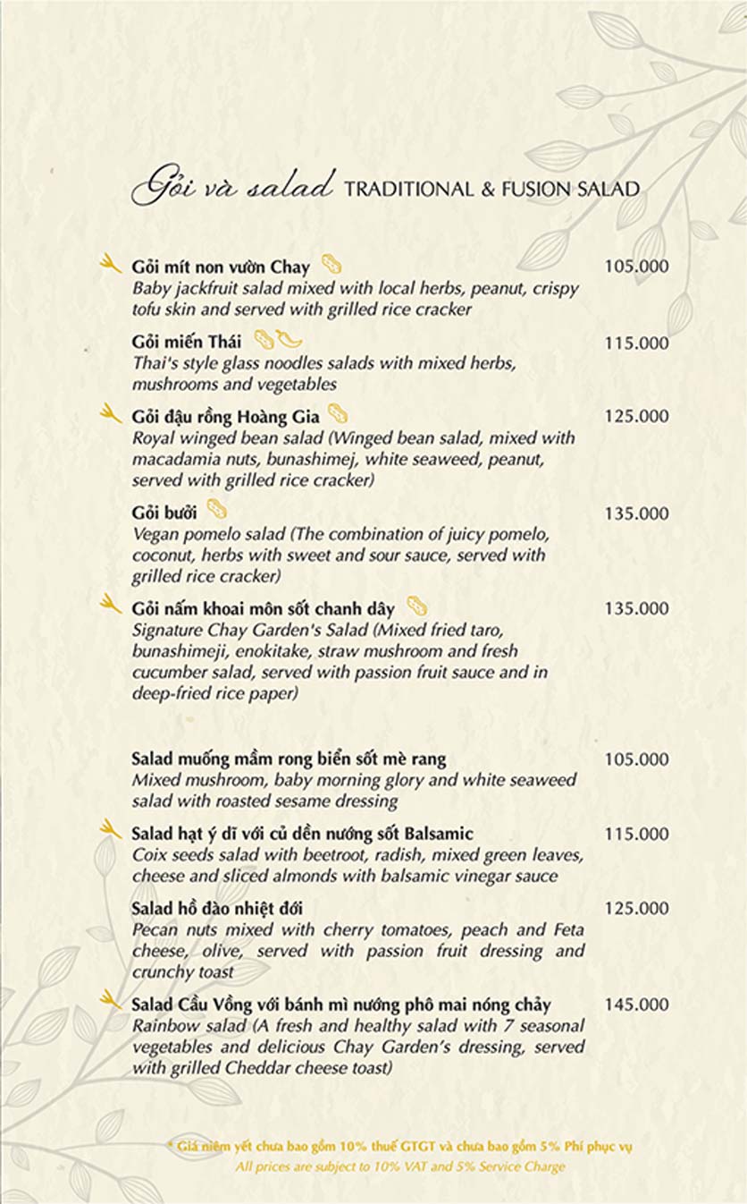 Chay Garden Vegetarian Restaurant & Coffee | Ẩm thực Chay